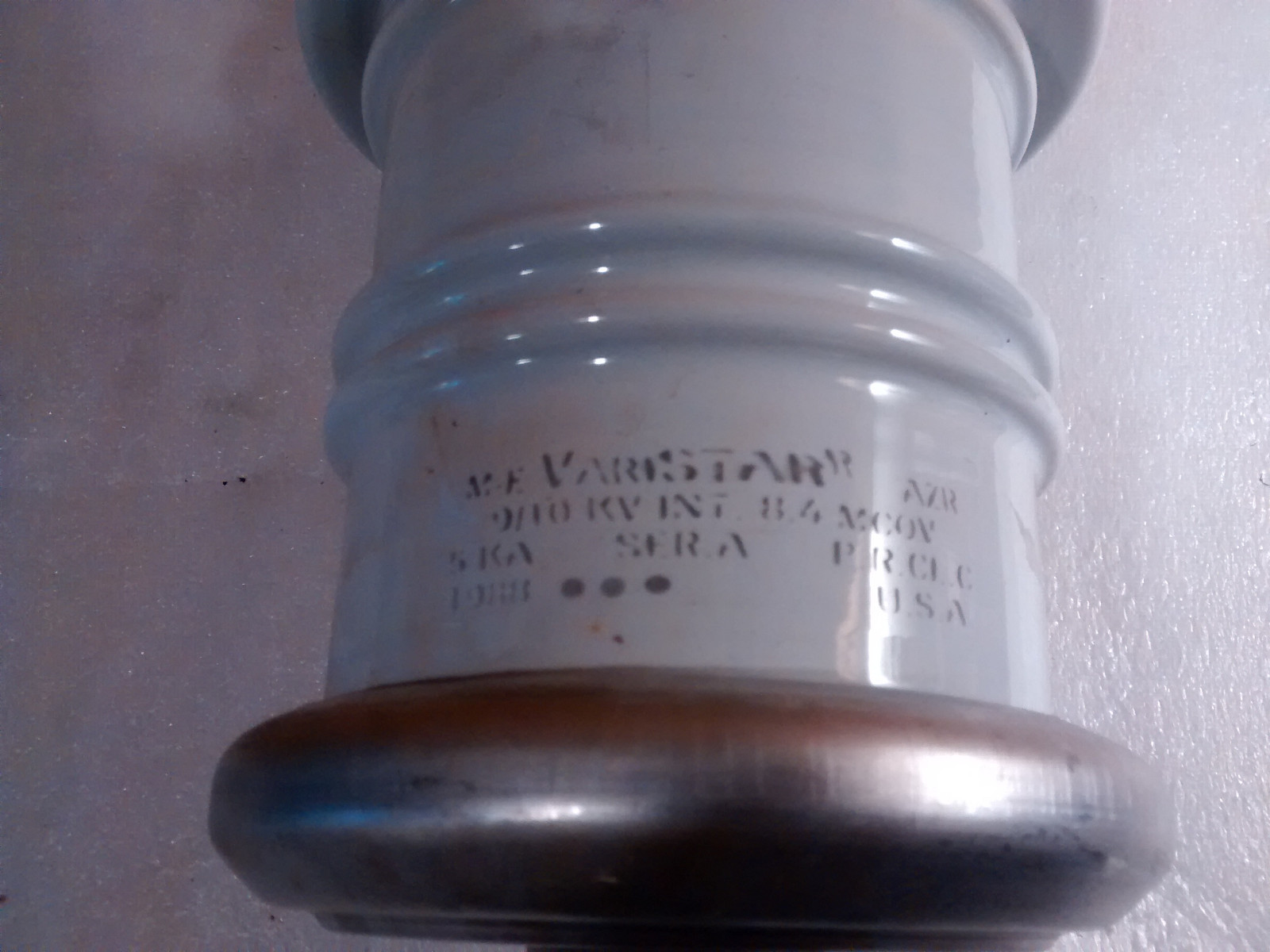 McGraw-Edison Varistar Riser Pole AZR Heavy Duty MOV Surge Arrester ...