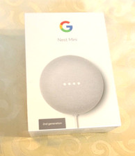 Google Nest Mini (2nd Generation) Smart Speaker - Chalk for sale online ...