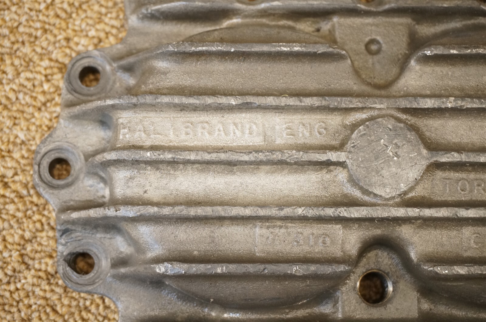 Vintage Halibrand Eng. Magnesium 310 Quickchange Rear End Cover ...