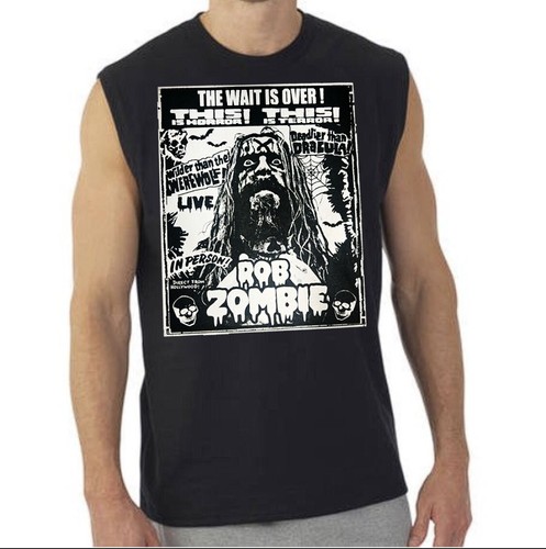 Rob Zombie American Singer-Songwriter Men's Muscle Shirt ( Multiple ...