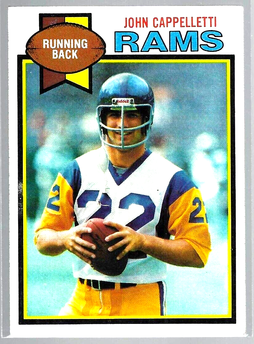 1979 Topps #18 JOHN CAPPELLETTI Los Angeles Rams - 1973 HEISMAN TROPHY ...
