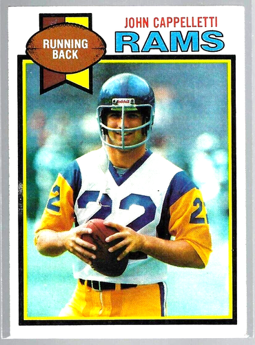 1979 Topps #18 JOHN CAPPELLETTI Los Angeles Rams - 1973 HEISMAN TROPHY ...