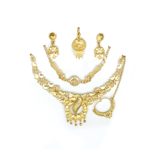 Women's Gold Plated Copper Brass Jewelry Set | eBay