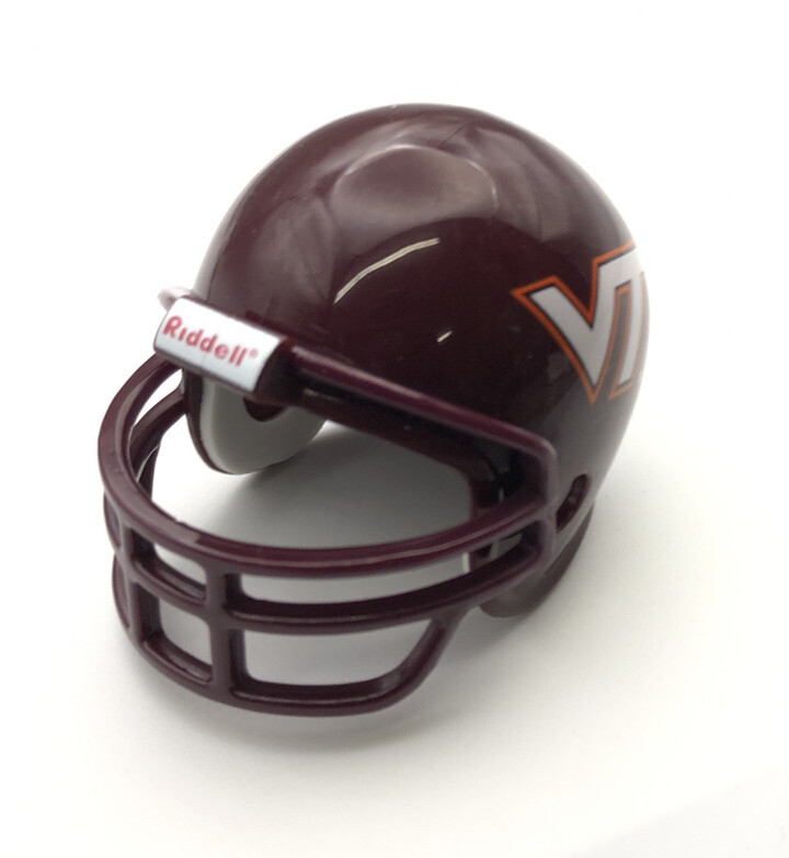 Virginia Tech Hokies Throwback Riddell Pocket Pro Football Helmet NCAA ...