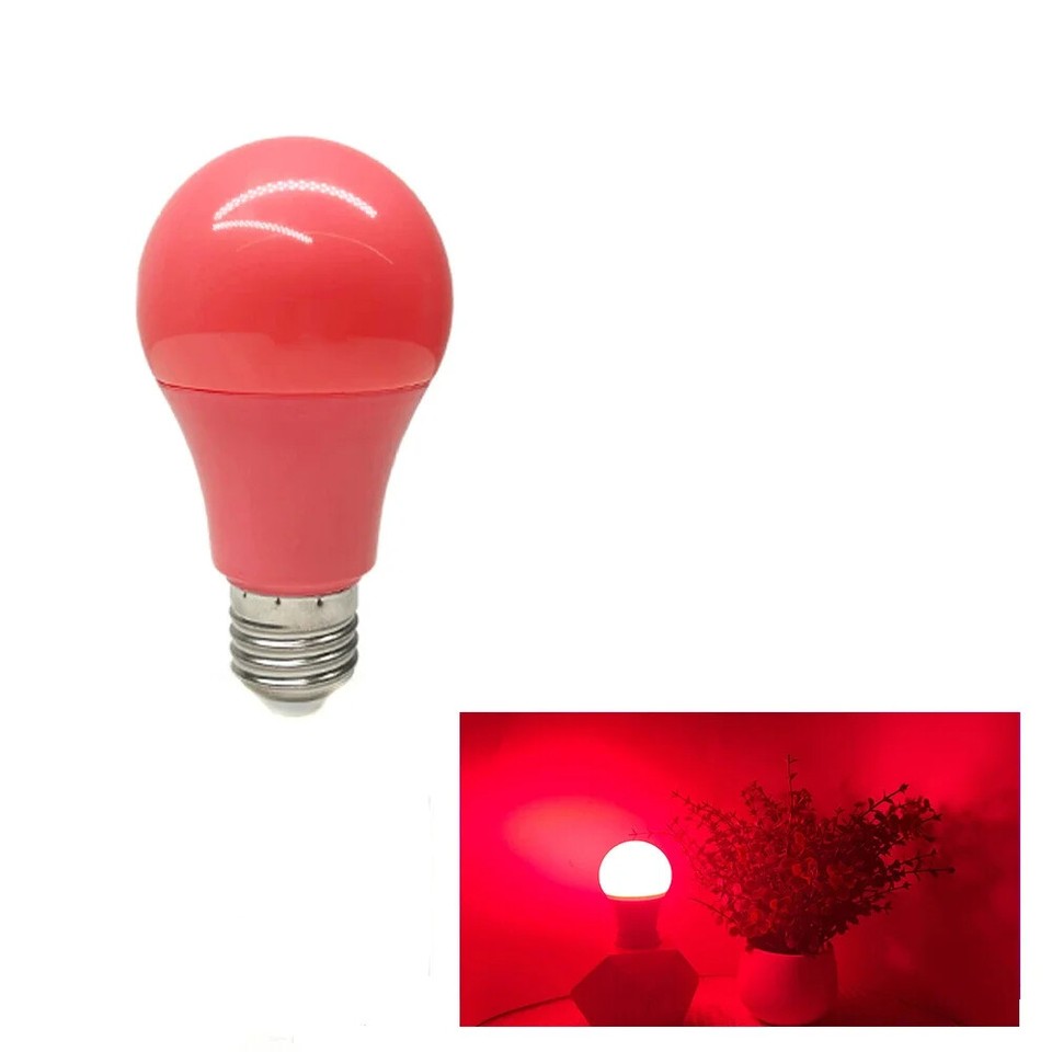 All Colors LED Lamp Bulbs E27 Screw Chip 2835 Plastic Bulb for Outdoor ...