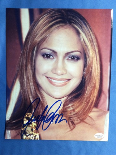 JENNIFER LOPEZ signed 8x10 CLOSEUP Autograph | eBay