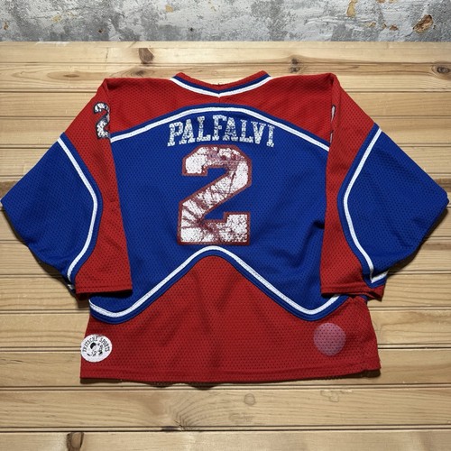 Vintage 90s Parma Flyers Palfalvi #2 Athletic Knits Hockey Jersey Youth ...