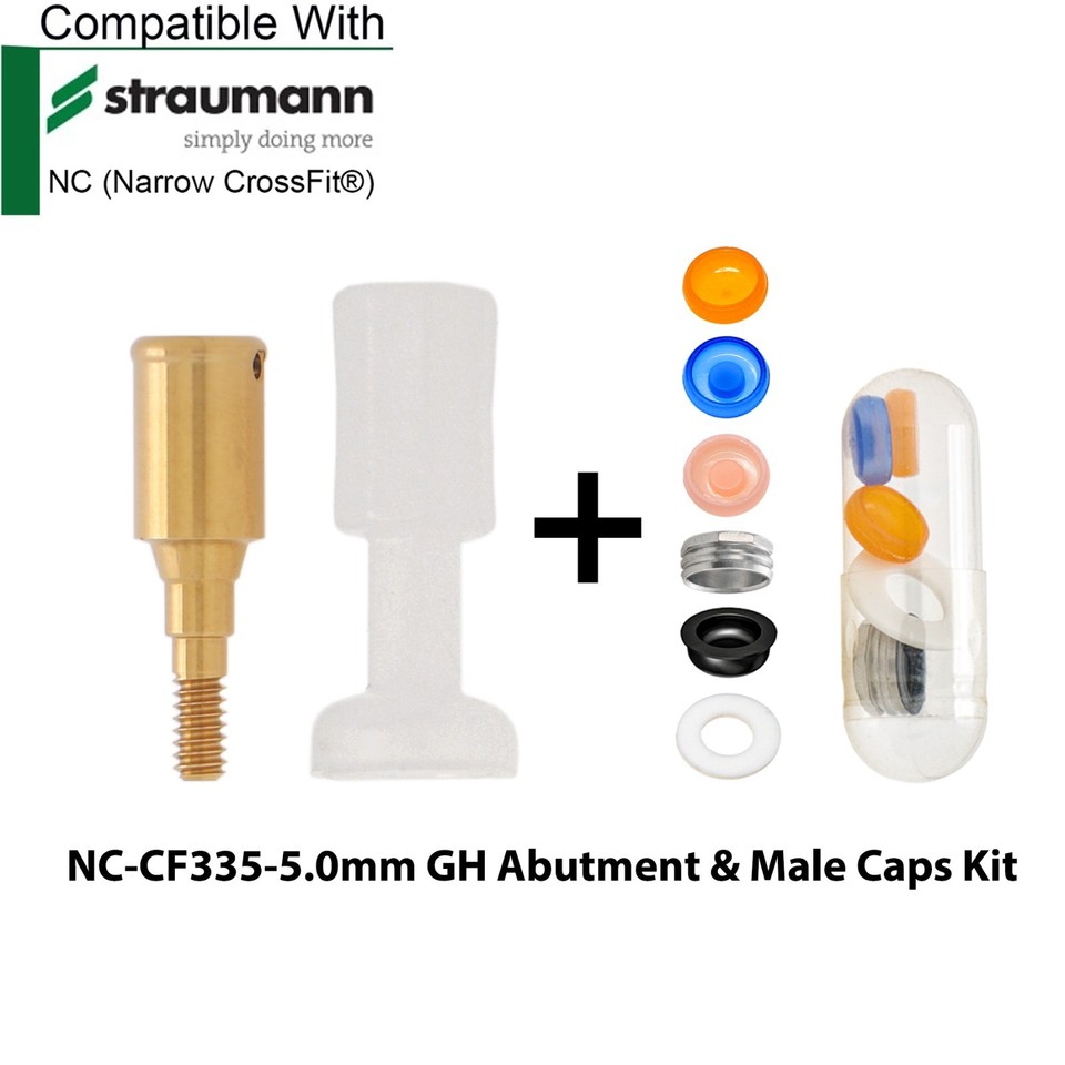 For Straumann ITI Dental Overdenture Locator Abutment NC/RC & Retention ...