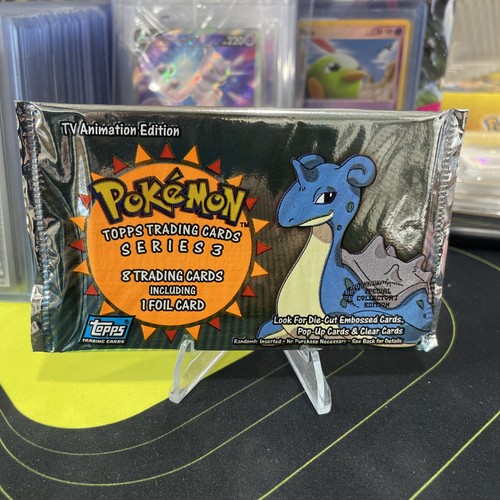 BOX FRESH Vintage 2000 Pokemon Topps TV Animation Series 3 Sealed ...