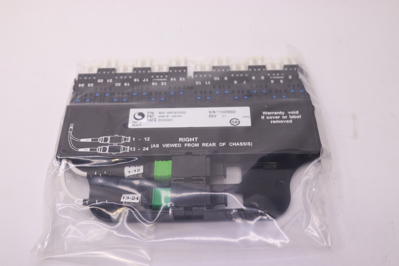 CommScope NG4 MPO Module (NG4-MMDKE0R000) for sale online | eBay