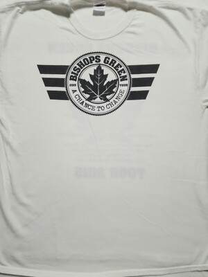 BISHOPS GREEN 'A Chance To Change Tour 2015' T-Shirt Size X-LARGE | eBay