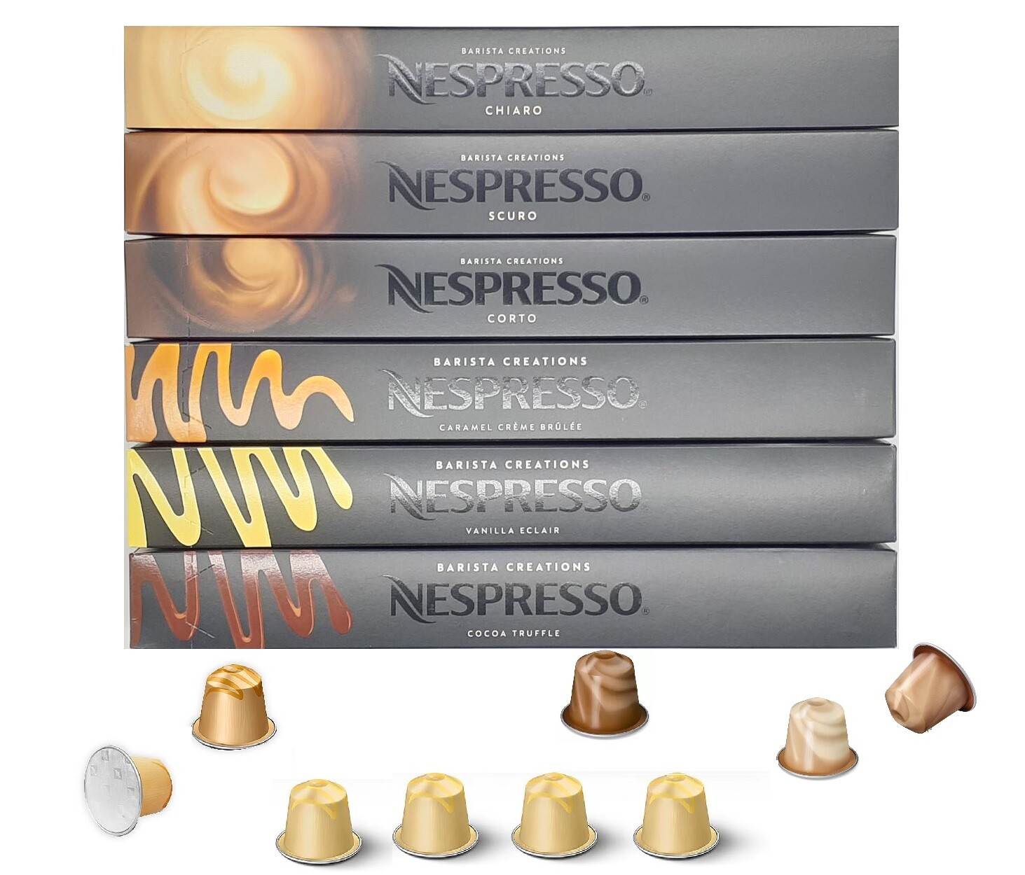 Nespresso Genuine Coffee Machine Capsules Pods Popular Selections ...