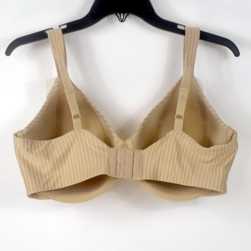 Playtex Secrets Perfectly Smooth Underwire Bra Nude Stripe Choose Size ...