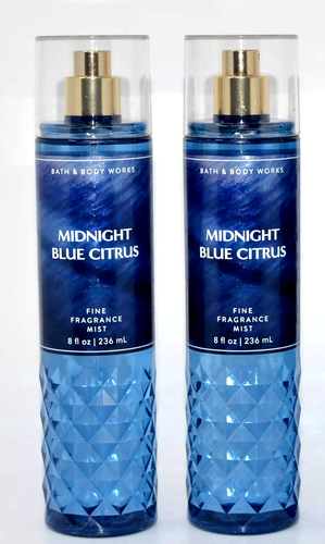 Bath Body Works Midnight Blue Citrus Fragrance Mist Spray 8oz each 2pc ...