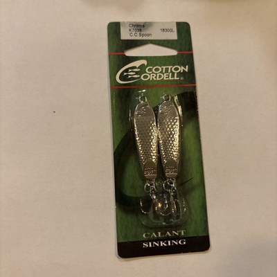 Cotton Cordell Chrome Cc Spoon Fishing Lure K7038 15294L | eBay
