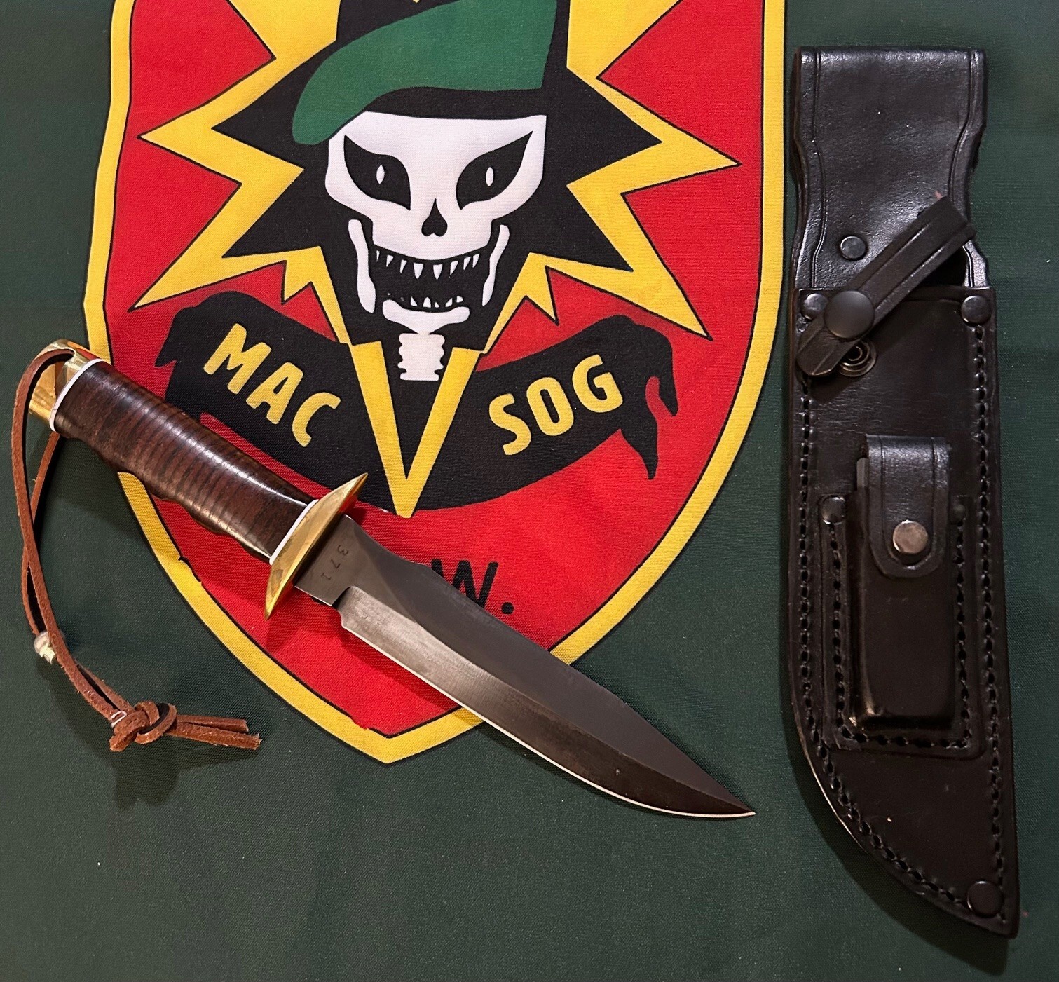 Covington Combat Weapons CISO SOG Knife Vietnam Brass Guard Variant ...