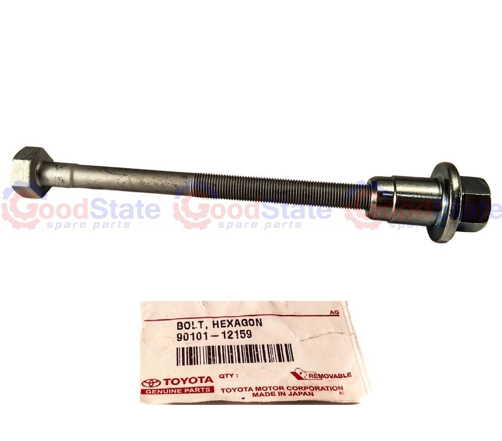 GENUINE Toyota Hilux 4Runner 90101-12159 Front Torsion Bar Anchor Bolt ...