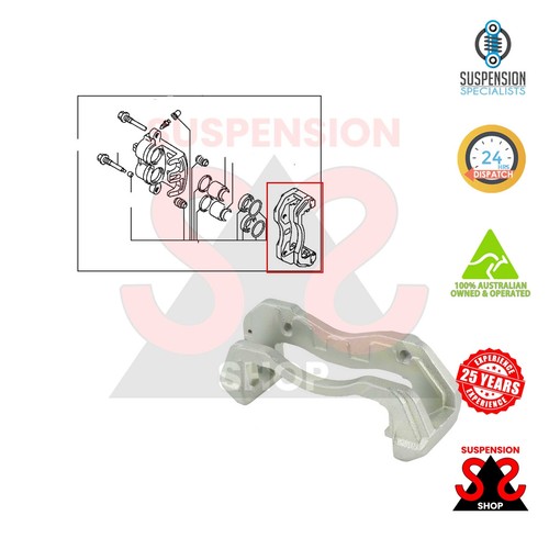 Front Axle Right Brake Caliper Bracket Set Suit MITSUBISHI Triton 2.5 4WD L200 | eBay