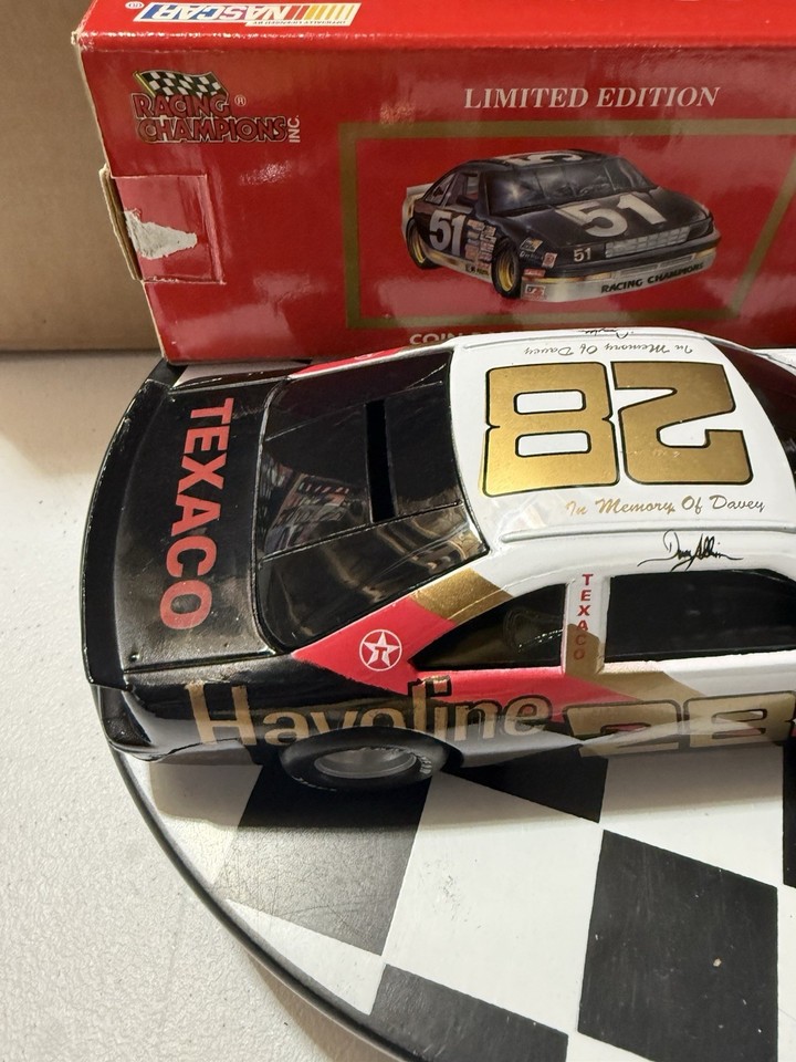 DAVEY ALLISON #28 TEXACO HAVOLINE “IN MEMORY OF DAVEY” 1992 BWB 1/24 ...