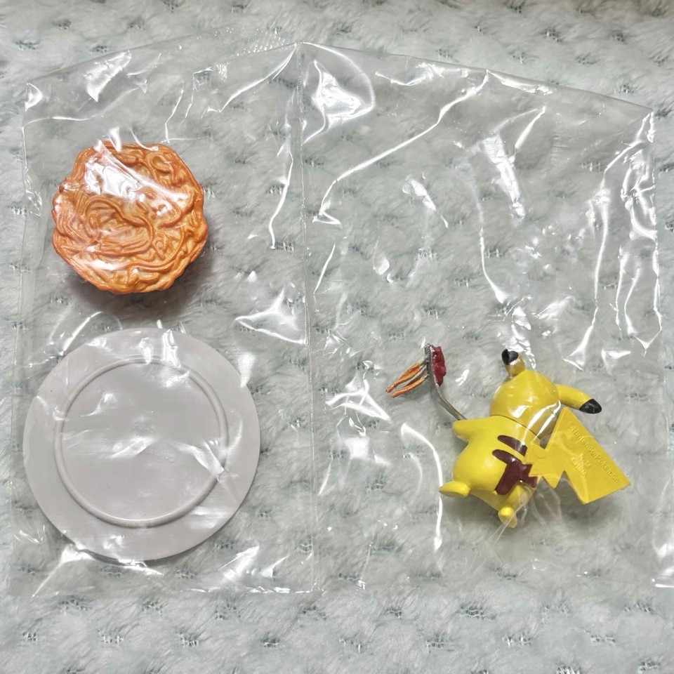 Pokemon Figure Pikachu Ketchup SukiDechu Pasta Spaghetti | eBay