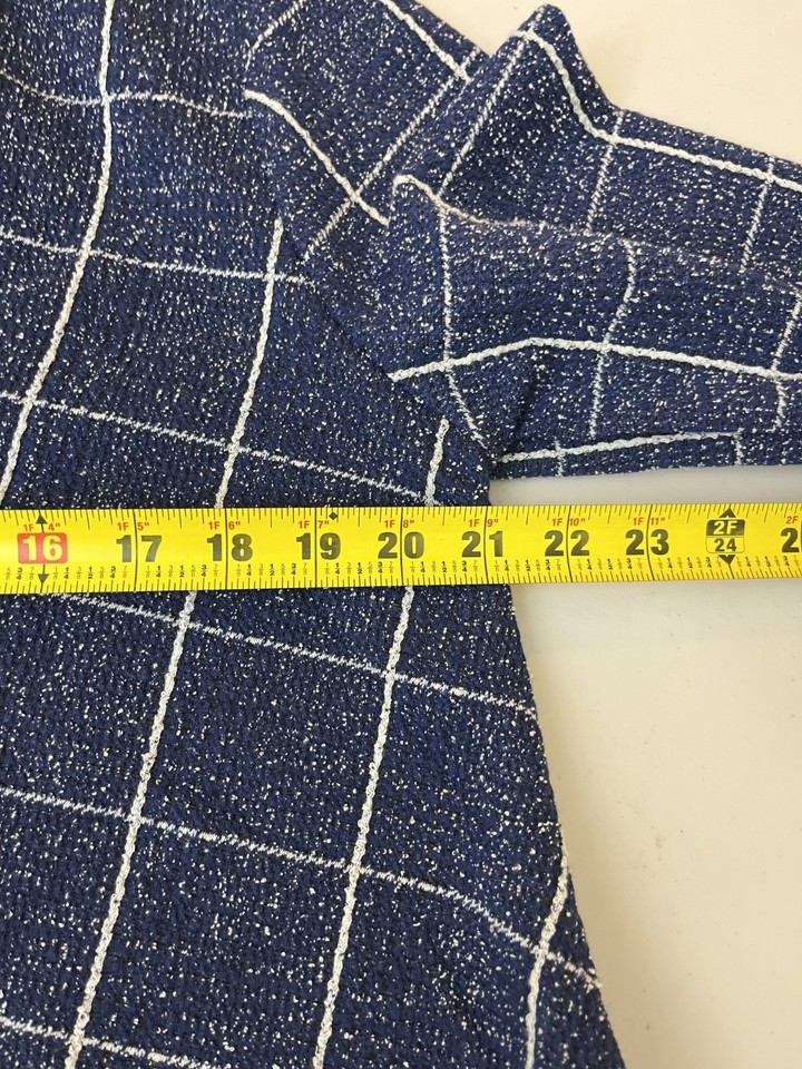 Yushi Jacket M Lagenlook Plaid Asymmetrical Avant Garde Academia Preppy ...