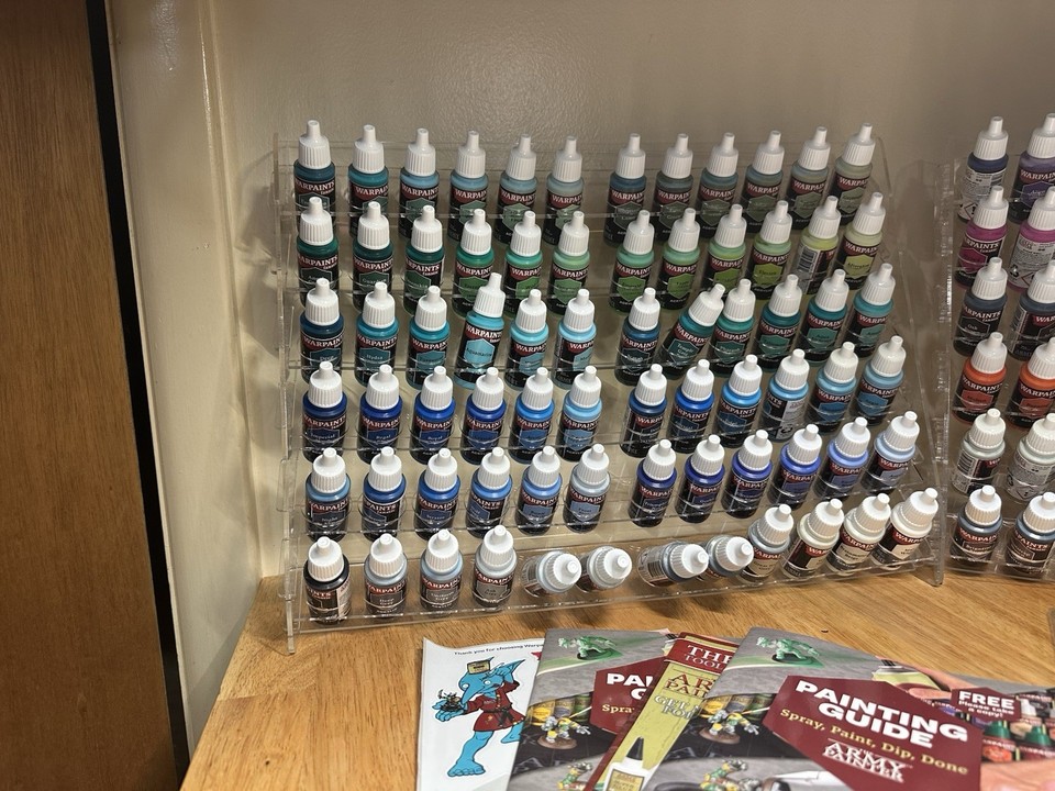 The Army Painter Warpaints Fanatic: Complete Set + extras (No Box- All ...