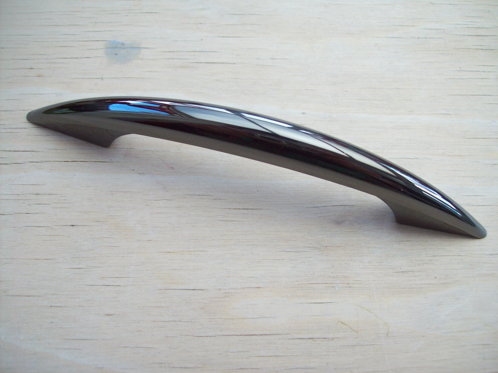 1x POLISHED BLACK NICKEL KITCHEN CABINET CUPBOARD DRAWER PULL HANDLES ...