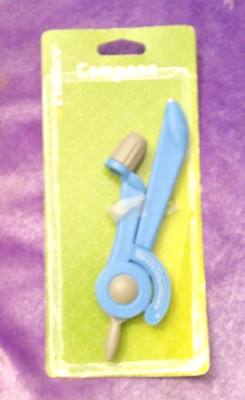 CVS Student Math Geometry Compass MAKES UP TO 6 Inch CIRCLES W PENCIL ...