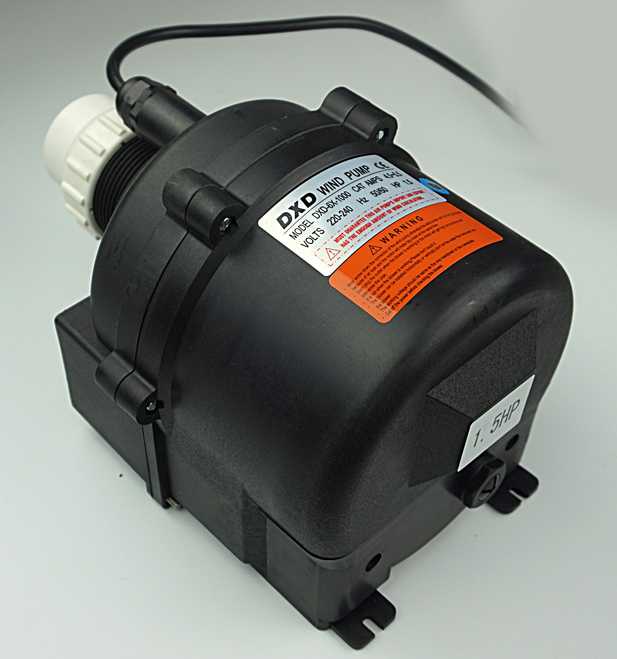 DXD-6 X spa pool air blower 1.5HP 50HZ/60HZ (AMP4.5-5.5), air pump for ...