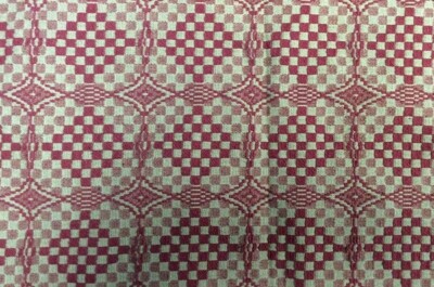 New Primitive Colonial SHADOWBROOK RED COVERLET THROW Woven Blanket | eBay