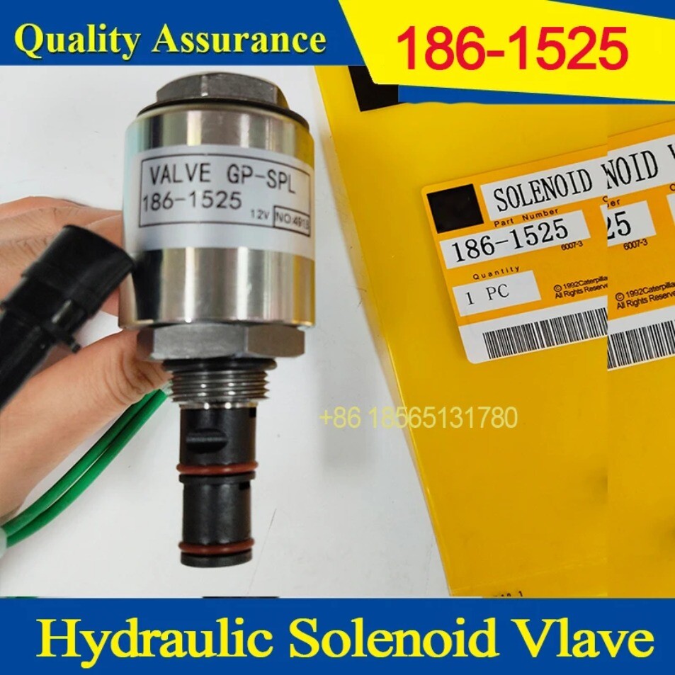 120H 12H 135H 140H 143H 160H Valve Group-Solenoid 186-1525 For CAT ...