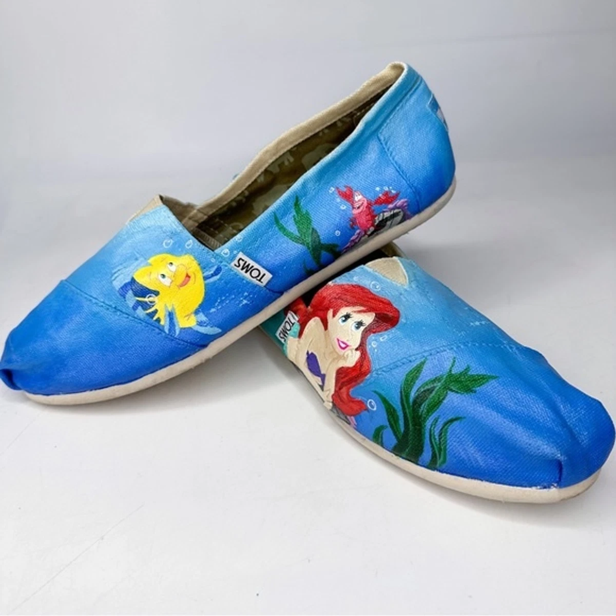 Custom Painted Toms Shoes