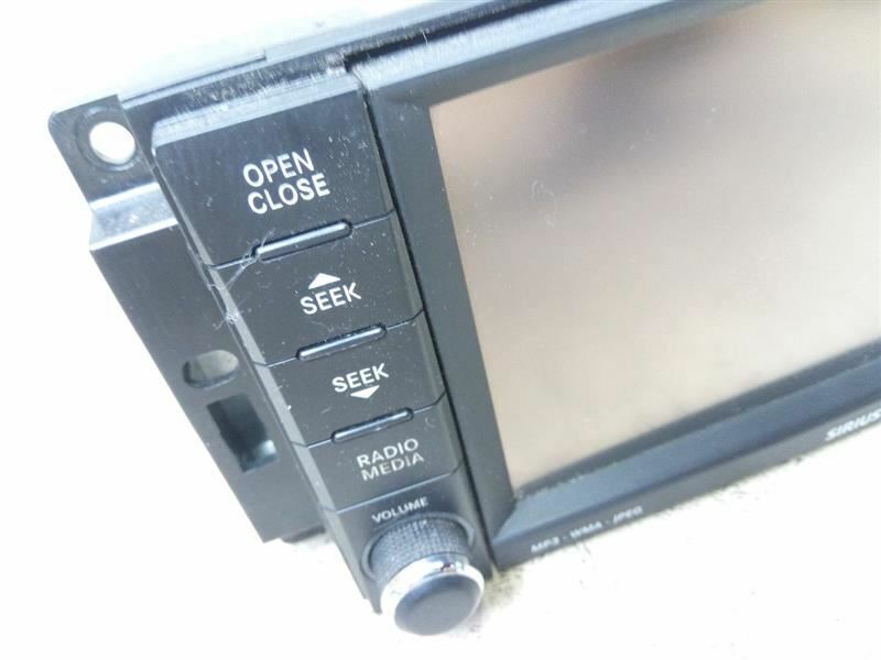 Stereo Radio AM FM Navigation AUX Sirius RER Fits 09-11 VW ROUTAN G69 ...