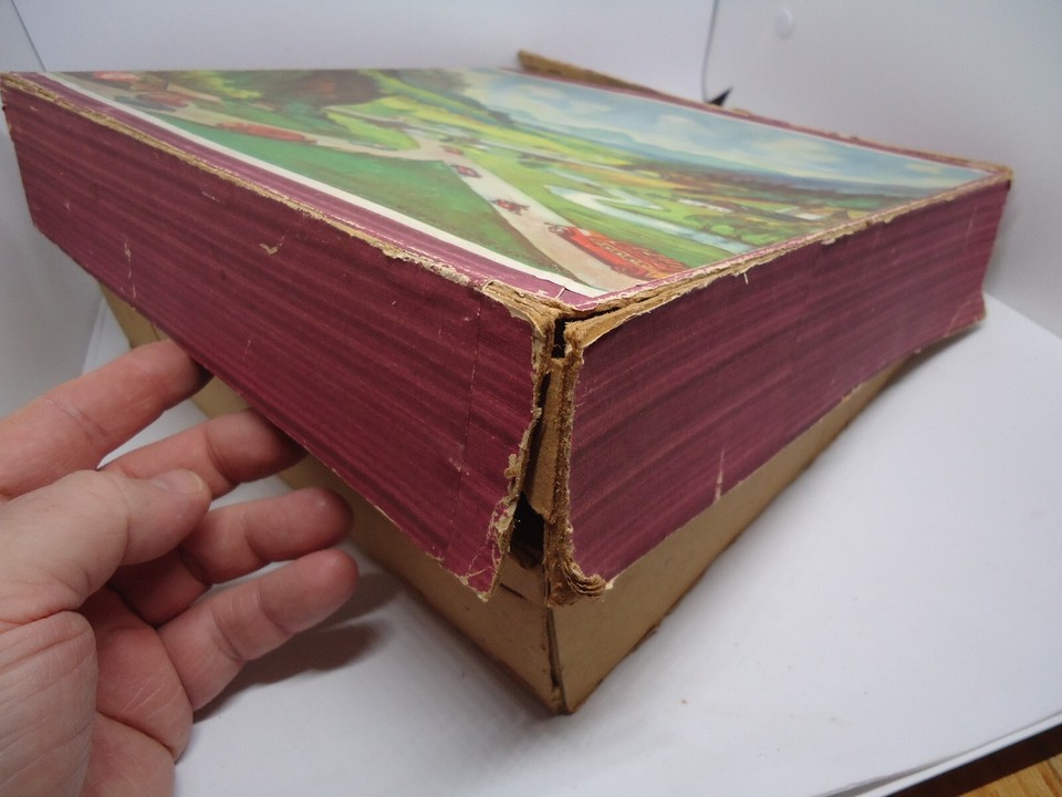 RARE 1950's Tippco #795 US Zone Germany Wind Up Cars Race Track With ...