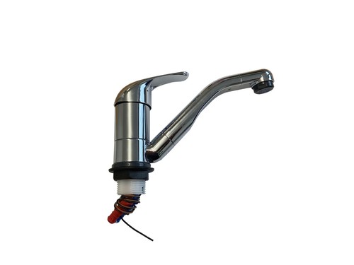 Reich Carino Mixer Tap Flexi Tails. With Microswitch Caravan Motorhome ...