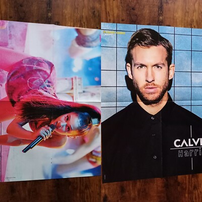Ariana Grande & Calvin Harris Poster Sammlung Gr. L | eBay