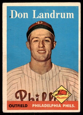 1958 Topps Don Landrum Baseball Cards #291 | eBay