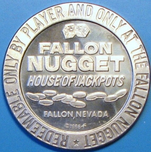 $1 Casino Token. Nugget, Fallon, NV. 1966. D07. | eBay