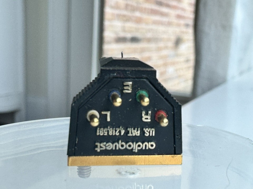 AudioQuest AQ404B High Output MC phono cartridge. New Microridge Boron ...