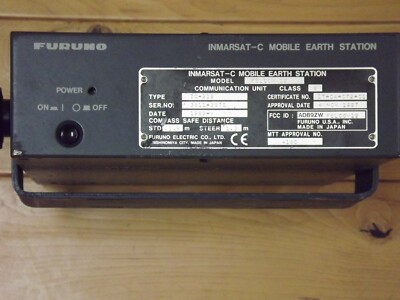 FURUNO FELCOM 12 IC-212 INMARSAT-C MOBILE EARTH STATION | eBay