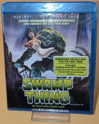 Swamp Thing (1982) Blu-Ray + DVD Combo Pack (Scream Factory) | eBay