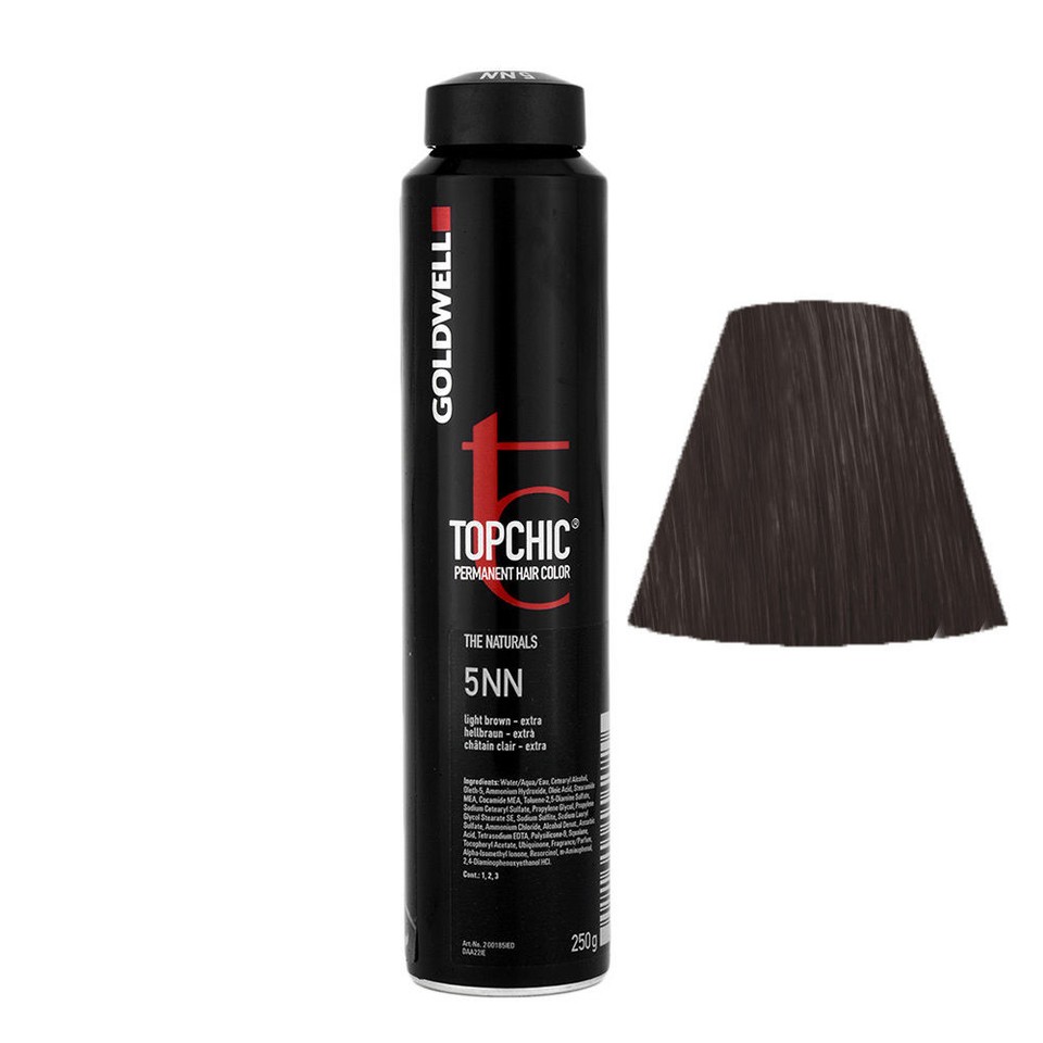 Goldwell Topchic Hair Color (Can) 5NN Light Brown/Extra 8.6 oz | eBay