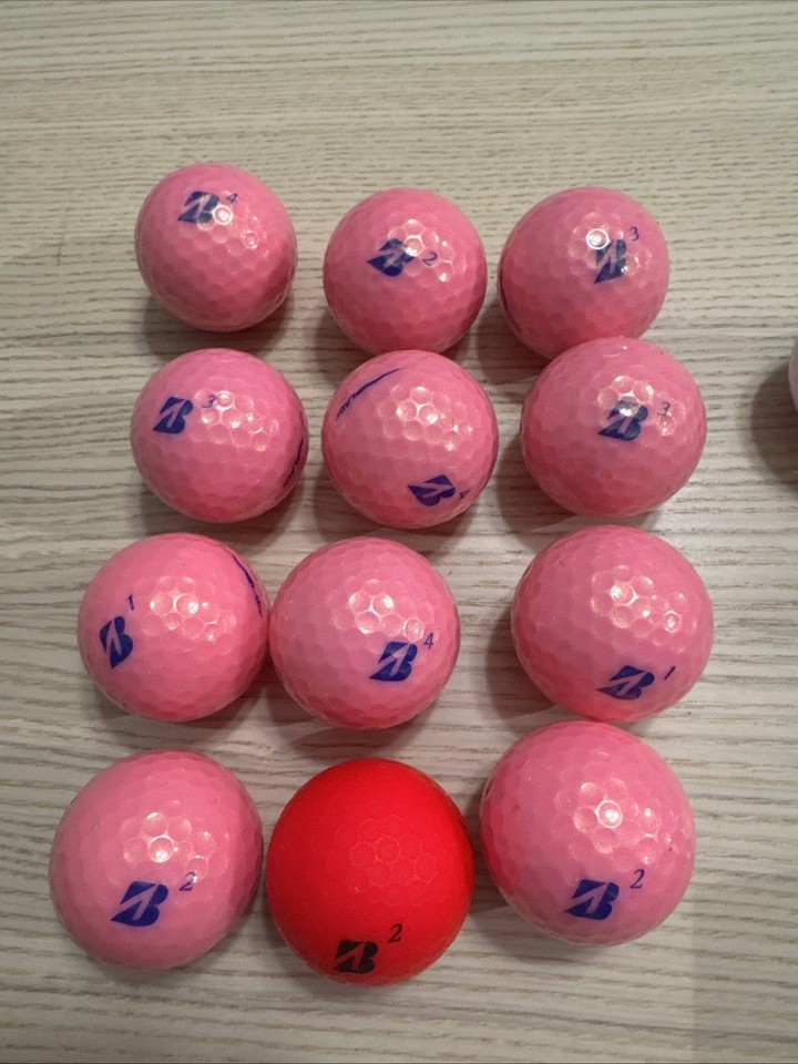 Golf Balls Mixed Brands Titleist, Callaway, Bridgestone 32 Balls, See ...