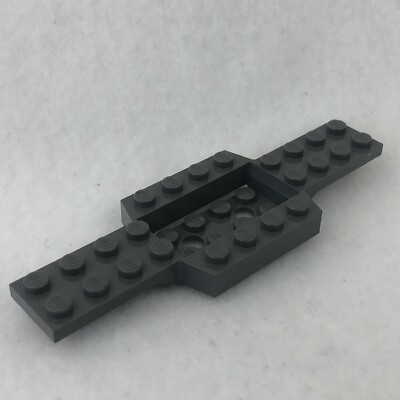 LEGO 52036 Dark Bluish Gray Vehicle, Base 4 x 12 x 3/4 W/ 4 x 2 ...