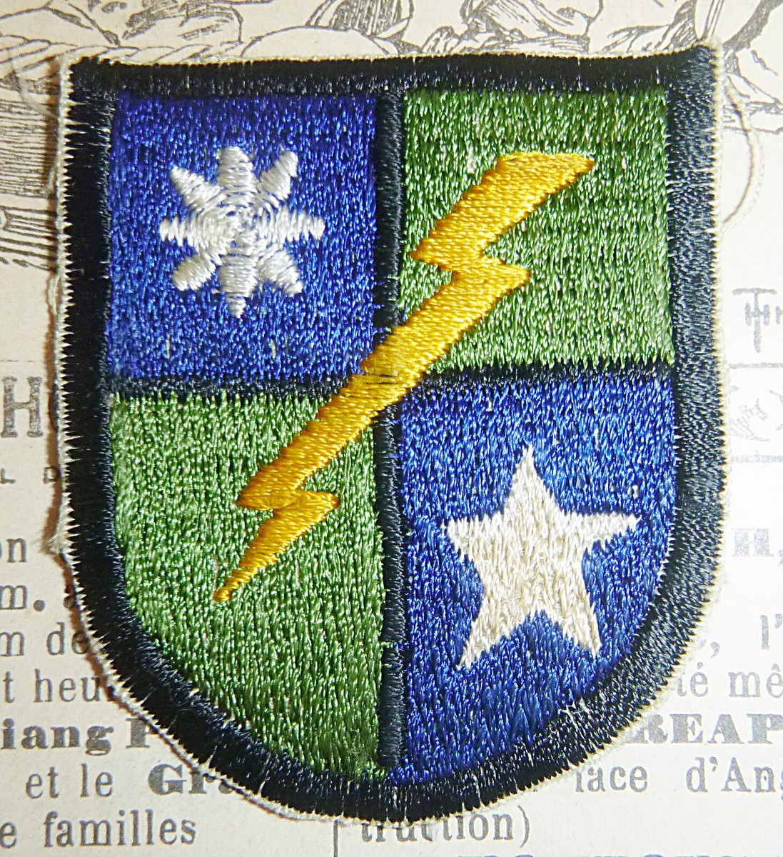 Us Army 75th Ranger 1st Battalion Command Beret Flash