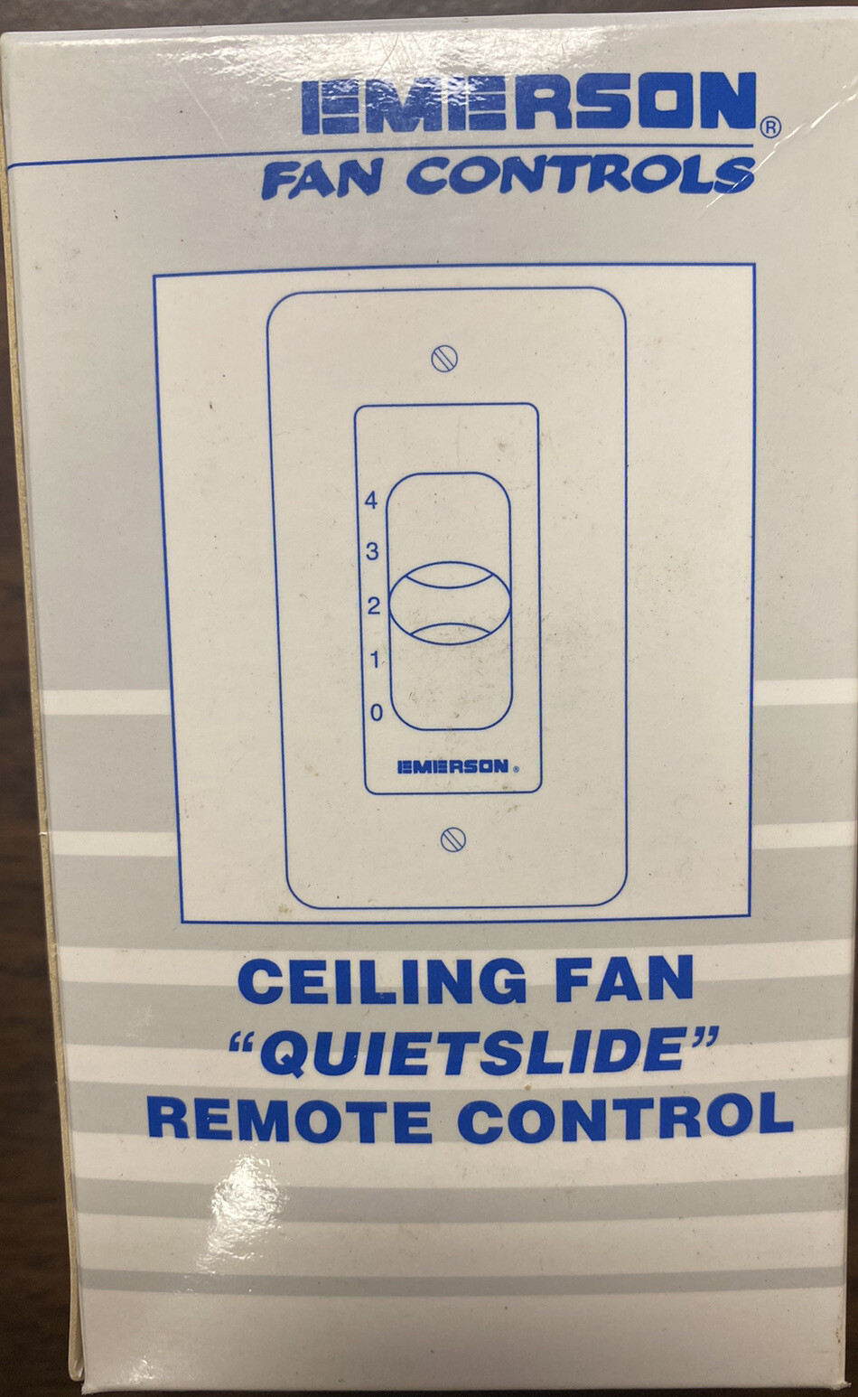 Universal Emerson 4-speed Slide Ceiling Fan Wall Control - Sw46 in ...
