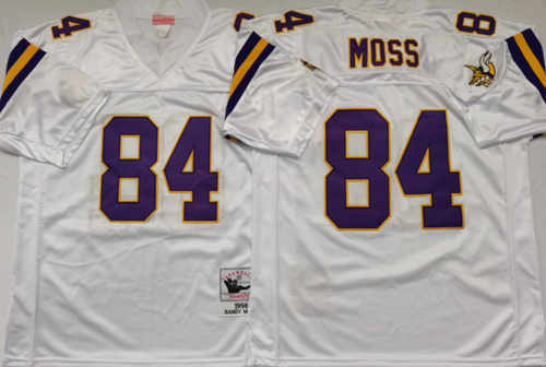 Vintage Randy Moss #84 Minnesota Vikings Throwback Stitched Jersey | eBay