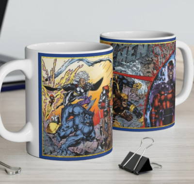 Uncanny X-Men Coffee Mug, 11oz - Marvel Comics - Jim Lee Art ...