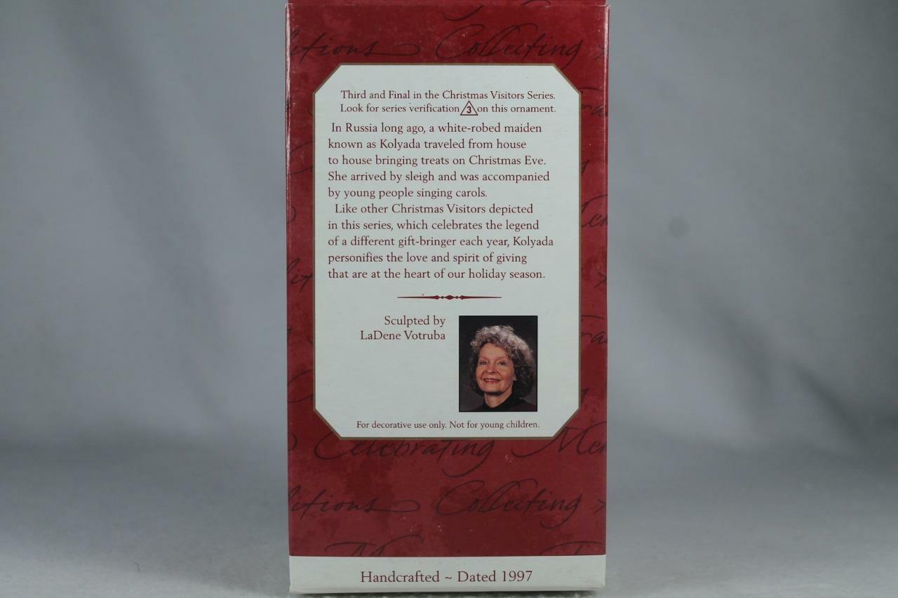 Hallmark Keepsake Ornament Kolyada 3rd Christmas Visitors Series 1997 ...