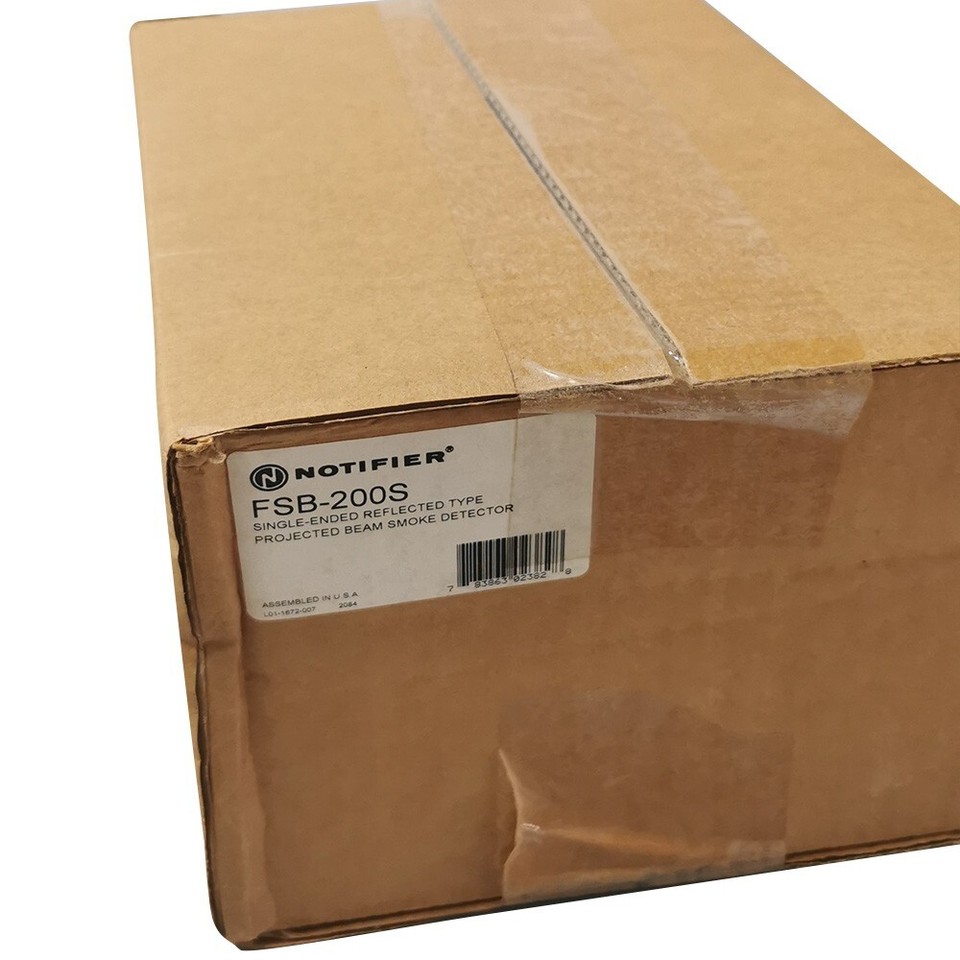 BRAND NEW NOTIFIER FSB-200S SMOKE BEAM DETECTOR SINGLE-ENDED FREE FAST ...
